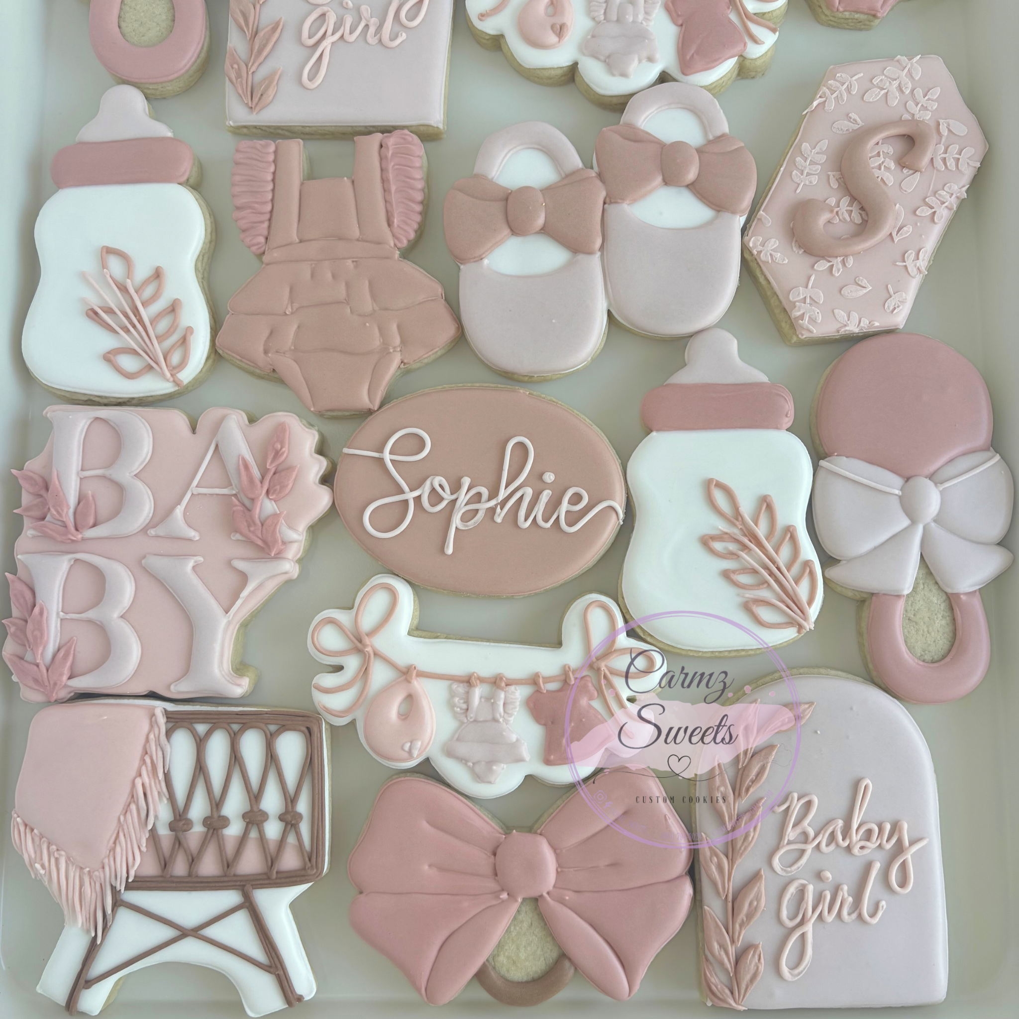 Dusty shades of pink – Carmz Sweets
